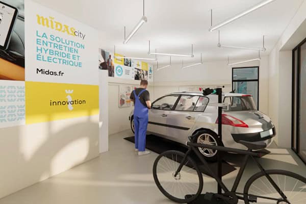 Franchise automobile : un premier centre Midas City à Paris