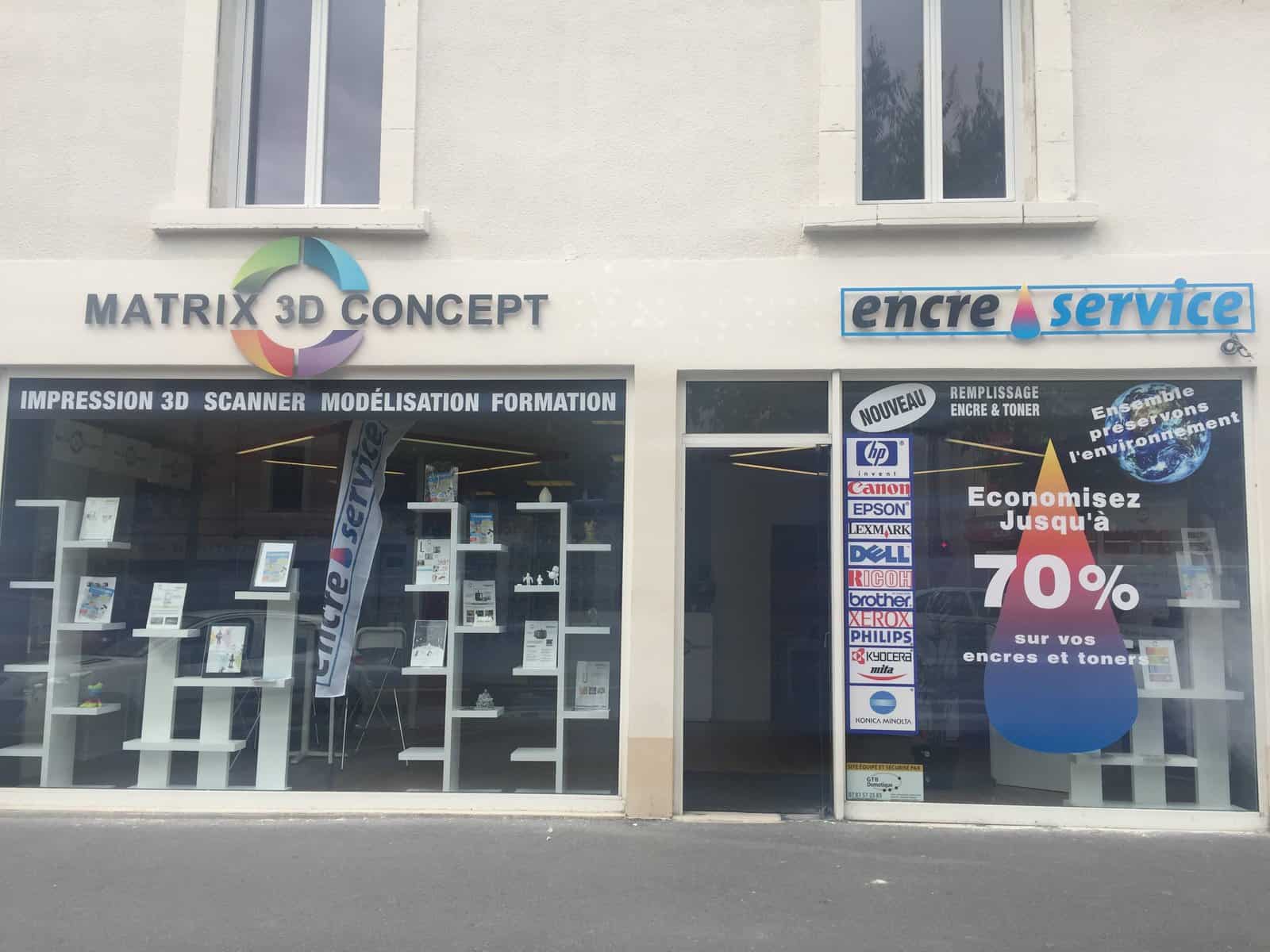 Matrix 3 D concept grandit à son rythme