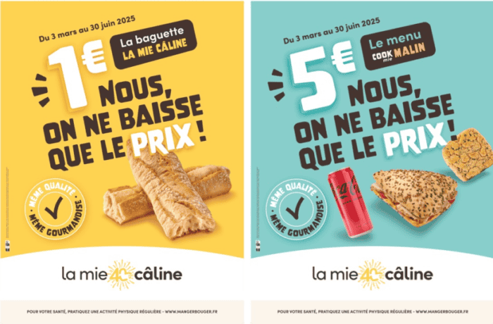 Franchise La Mie Caline | Com. de presse du 6 mars 2025